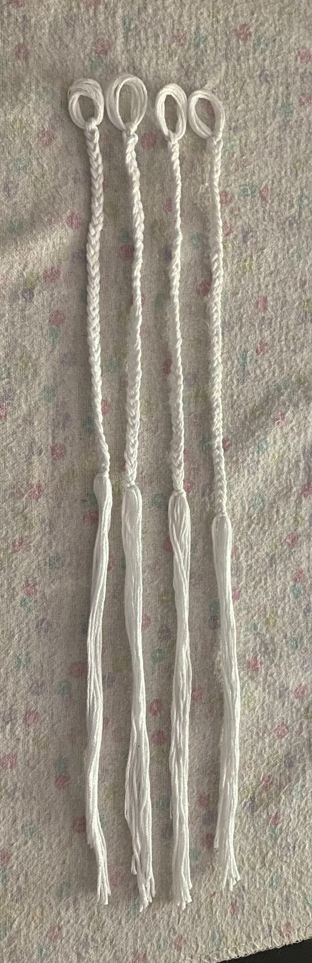 ALL WHITE Fringes for Hebrew Israelites - Etsy