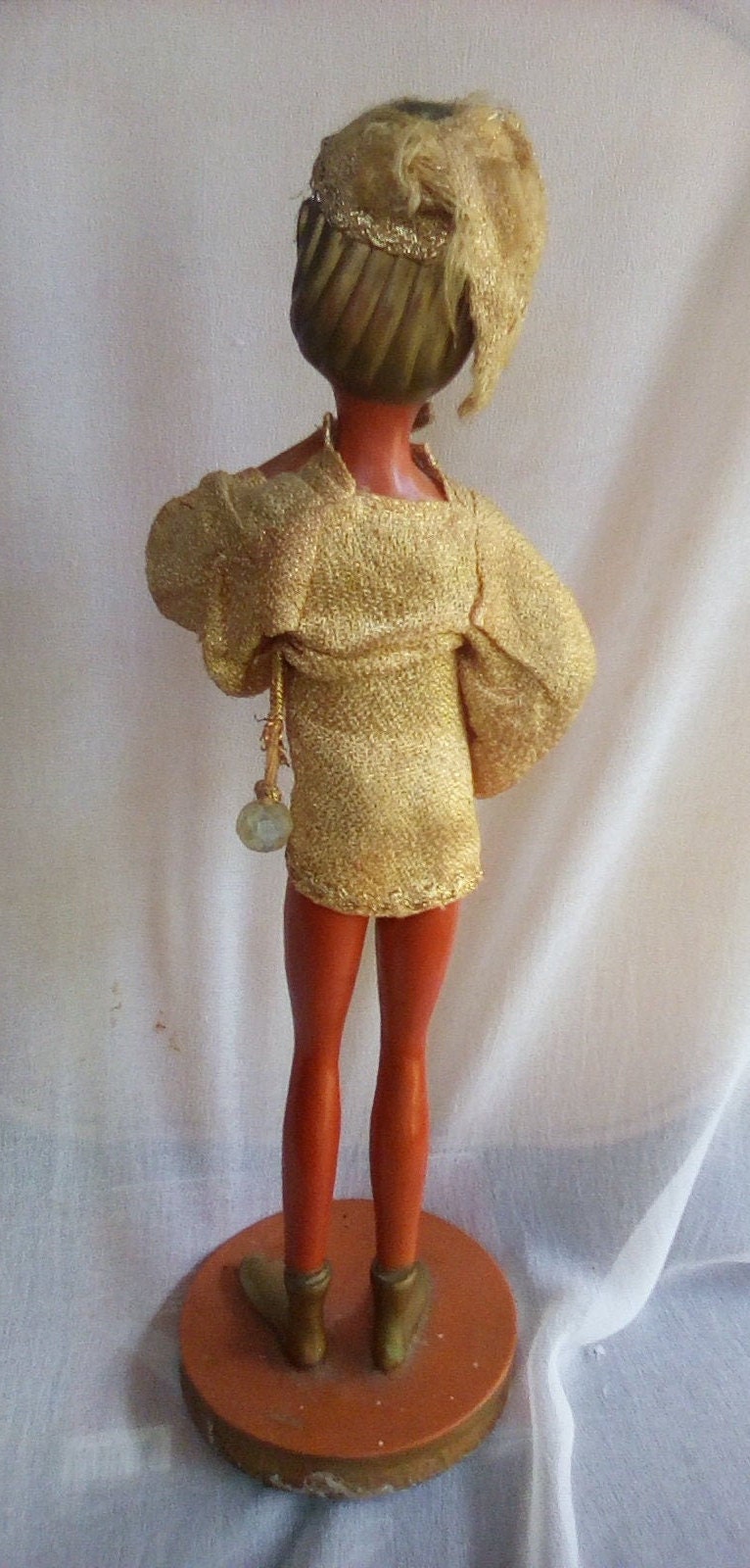 Vintage pied piper pixie fairy doll statue Dolls & Miniatures Art ...