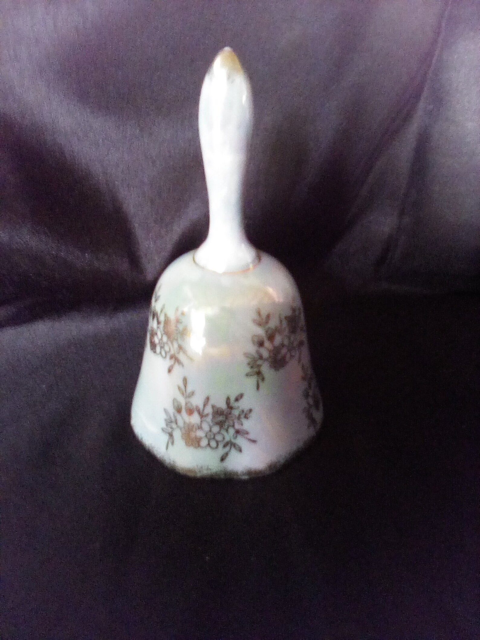 Victorian Print Porcelain Bell - Etsy