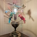 Table Bird Lamp Accent Gold Retro Light - Etsy