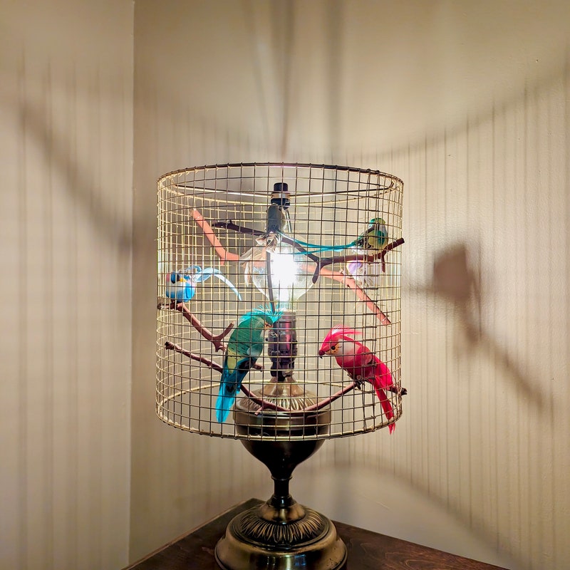 Bird Lamp - Etsy