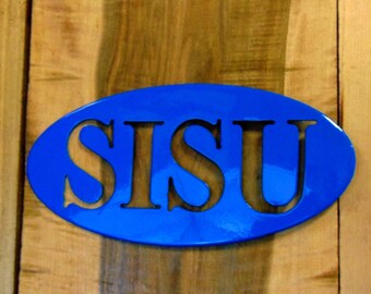 Farmhouse Finnish Flag Sisu Sign - Etsy