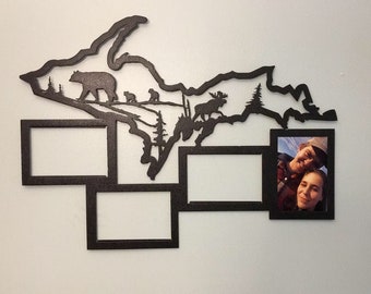 Michigan Wolverines Picture Frame - Etsy