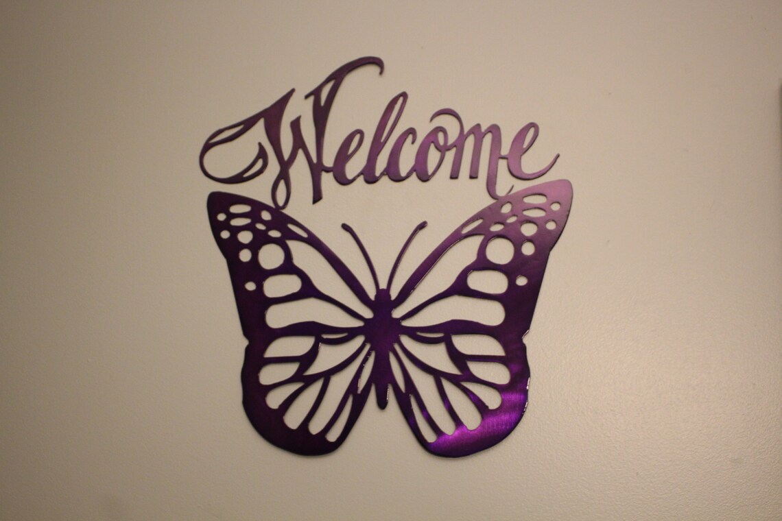 Welcome Butterfly - Etsy
