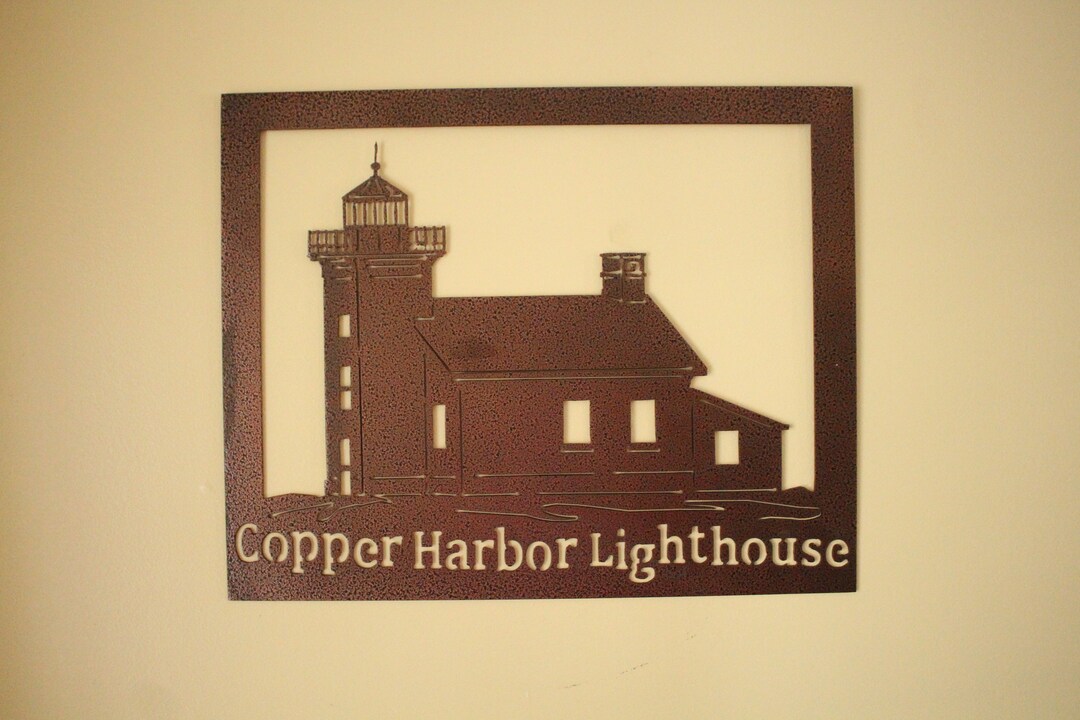 Copper Harbor Lighthouse - Etsy