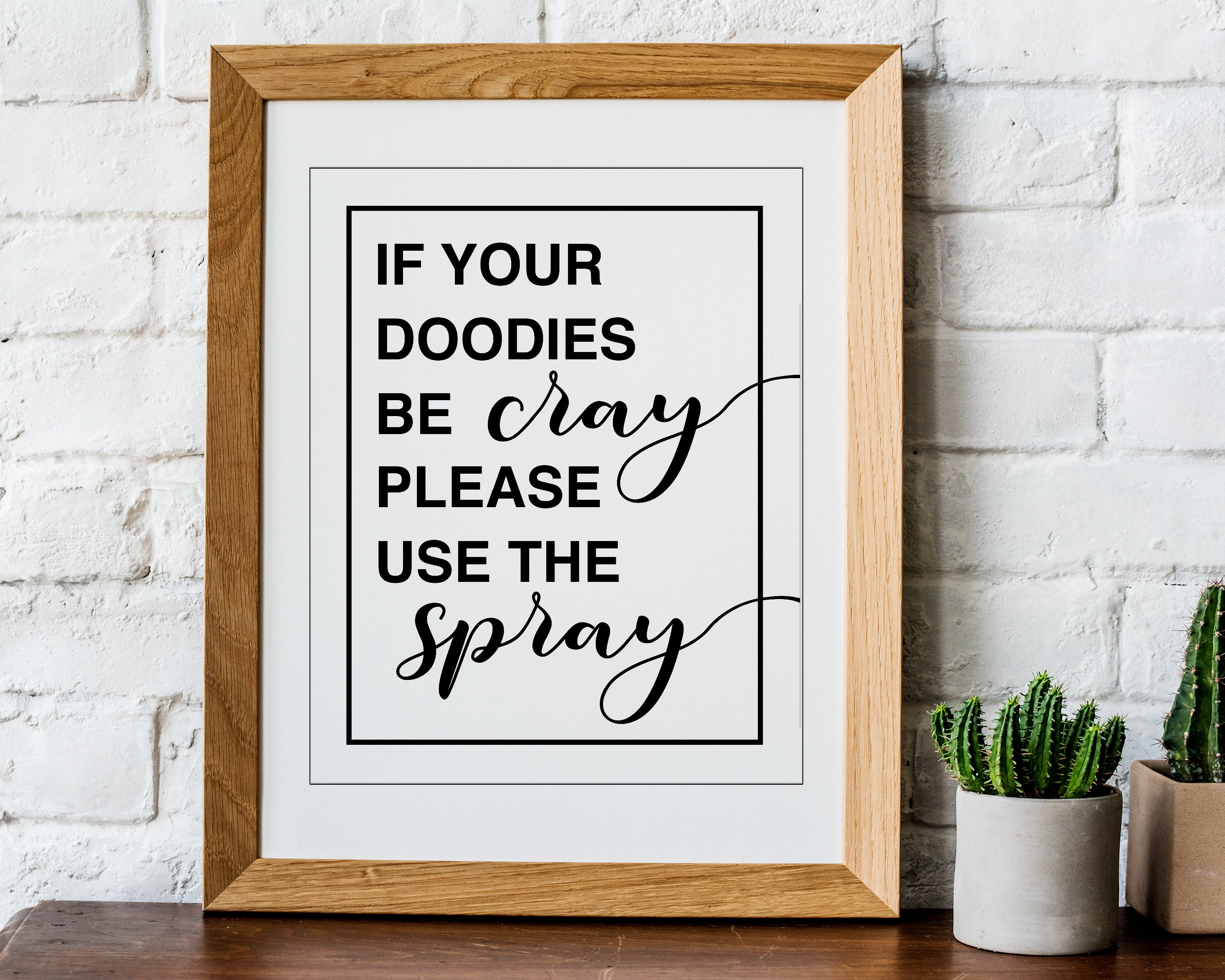 Smelly Bathroom Caution Sign