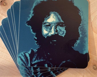 Jerry Garcia Band Sticker JGB Decal Jerry Sticker Captain - Etsy