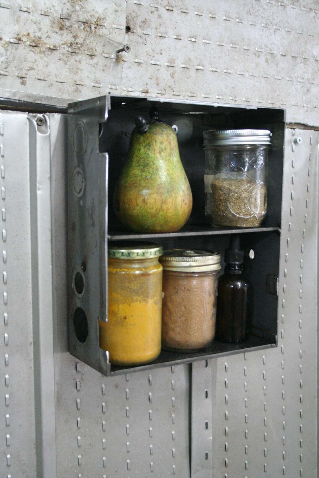 Craft Metal Spice Rack / Rack 10 X 8 Recycled Material for Art and ...