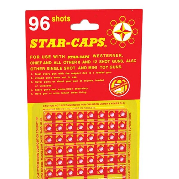 12 Shot Ring Caps - Etsy