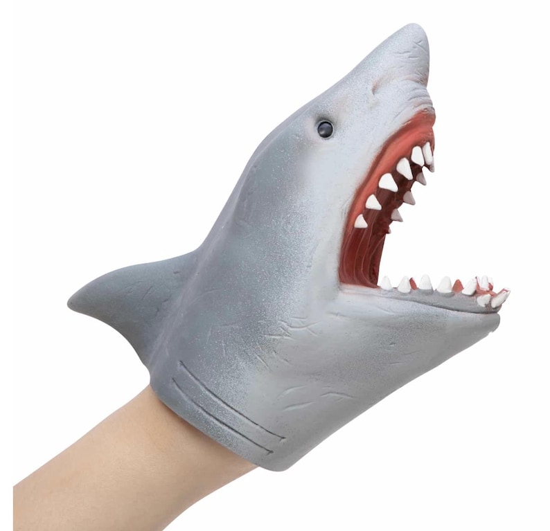 Shark Hand Puppet - Etsy
