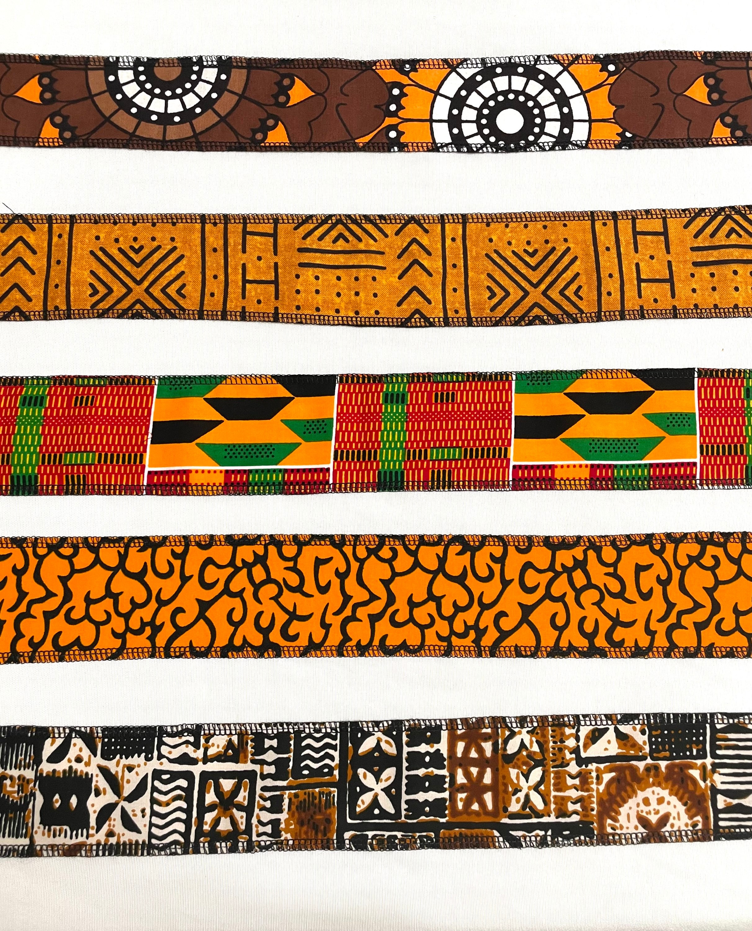 Kente Cloth Clipart Border