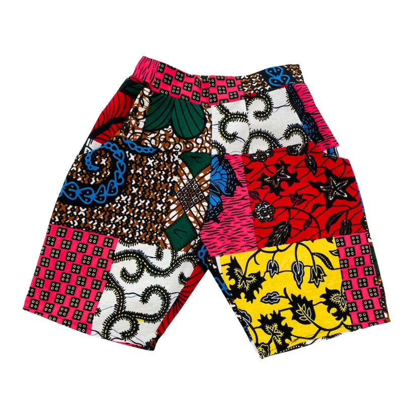African Print Shorts - Etsy