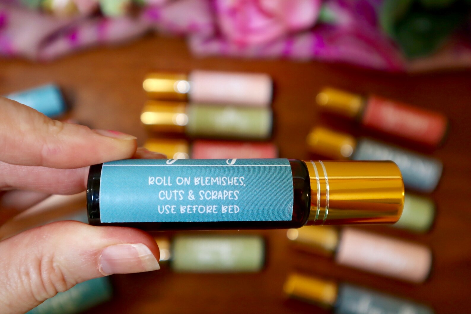 17 Essential Oil Roller Bottle Printable Recipe Stickers Essential Oil ...