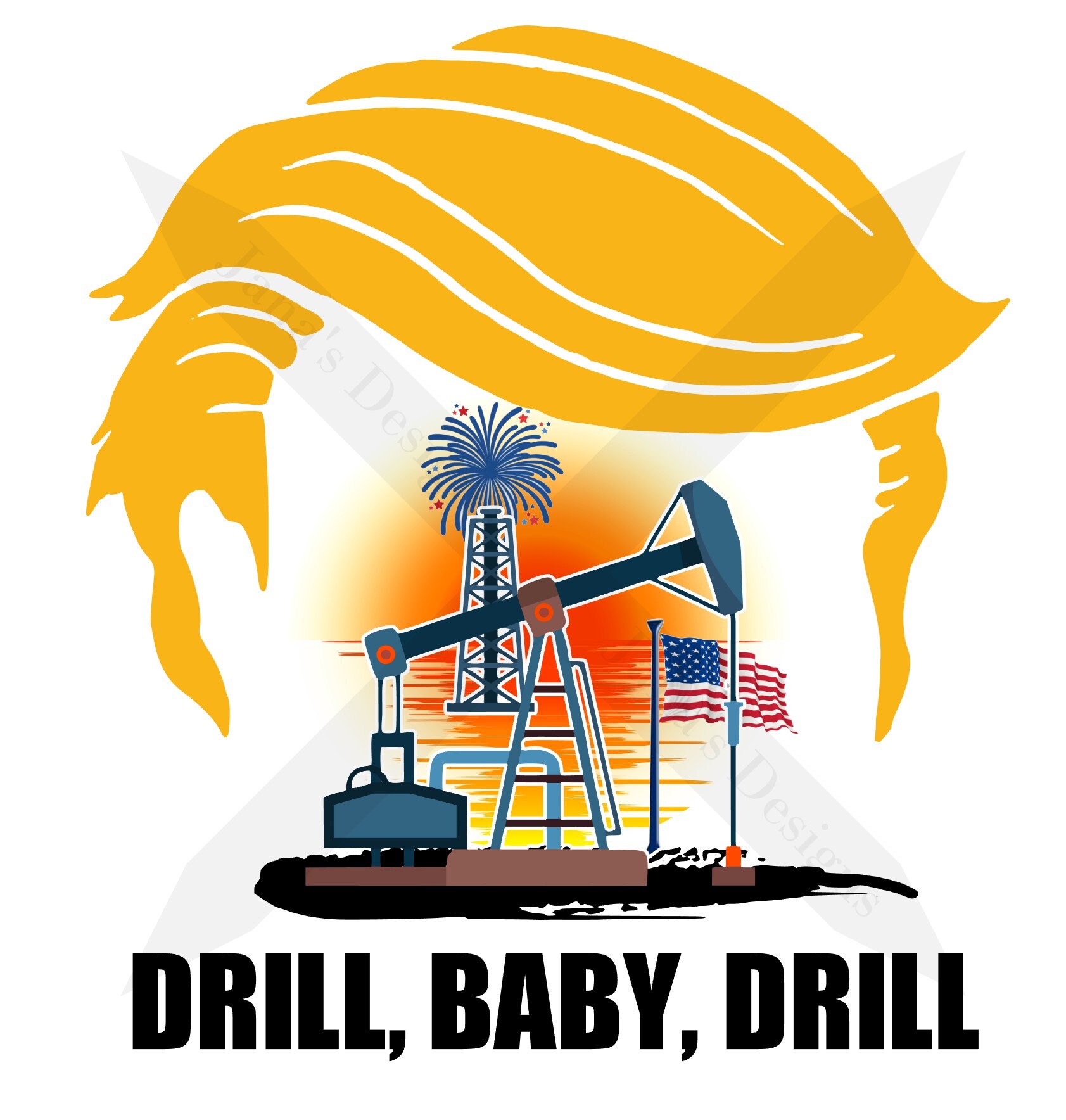 Drill Baby Drill - Etsy