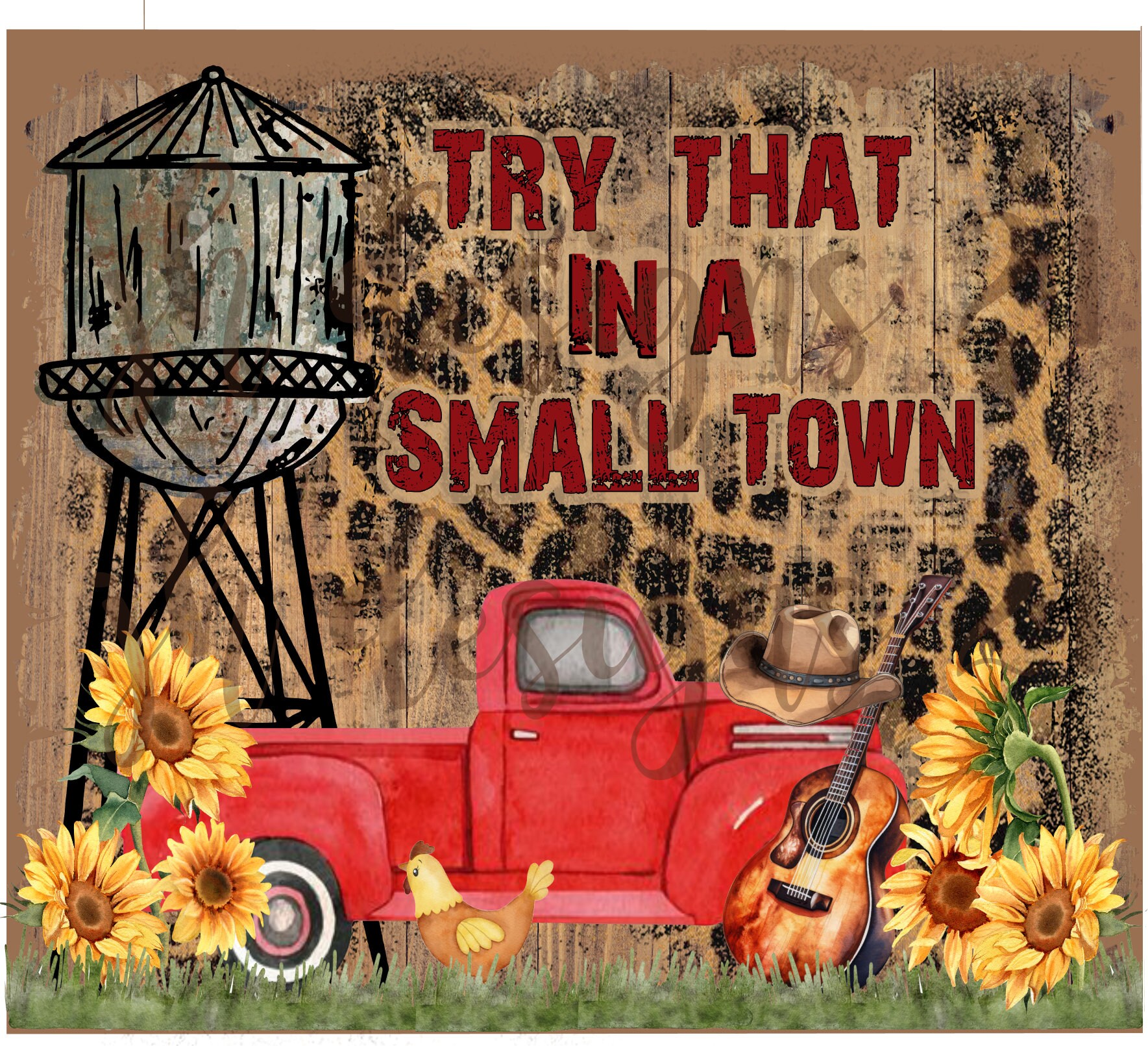 Try That in a Small Town - Etsy