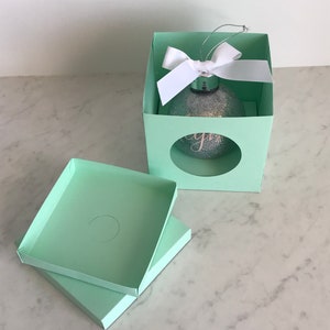 Simple Bauble Box - 70mm - SVG File - Etsy Australia