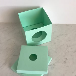 Simple Bauble Box - 70mm - SVG File - Etsy Australia