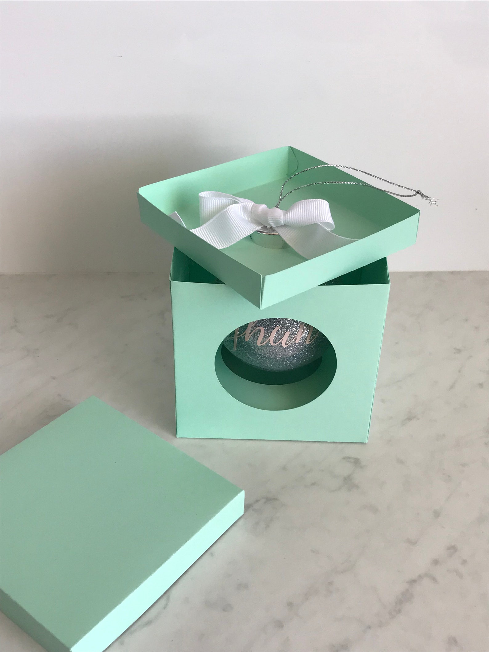 Simple Bauble Box - 70mm - SVG File - Etsy Australia