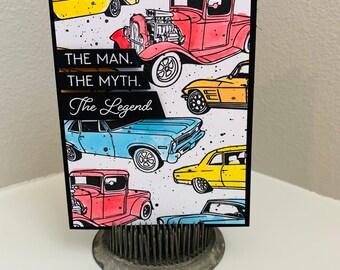 Car Themed Card - Etsy