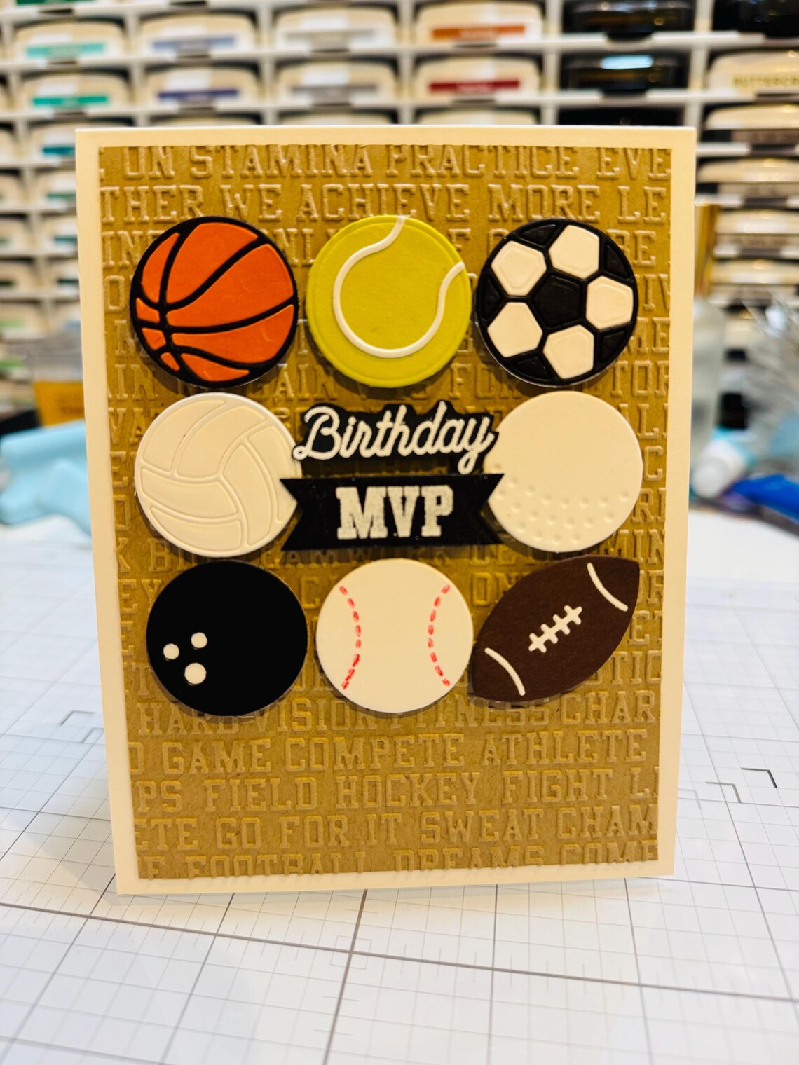Sports-themed Birthday Card | Sports Greeting Card | Birthday Card for ...