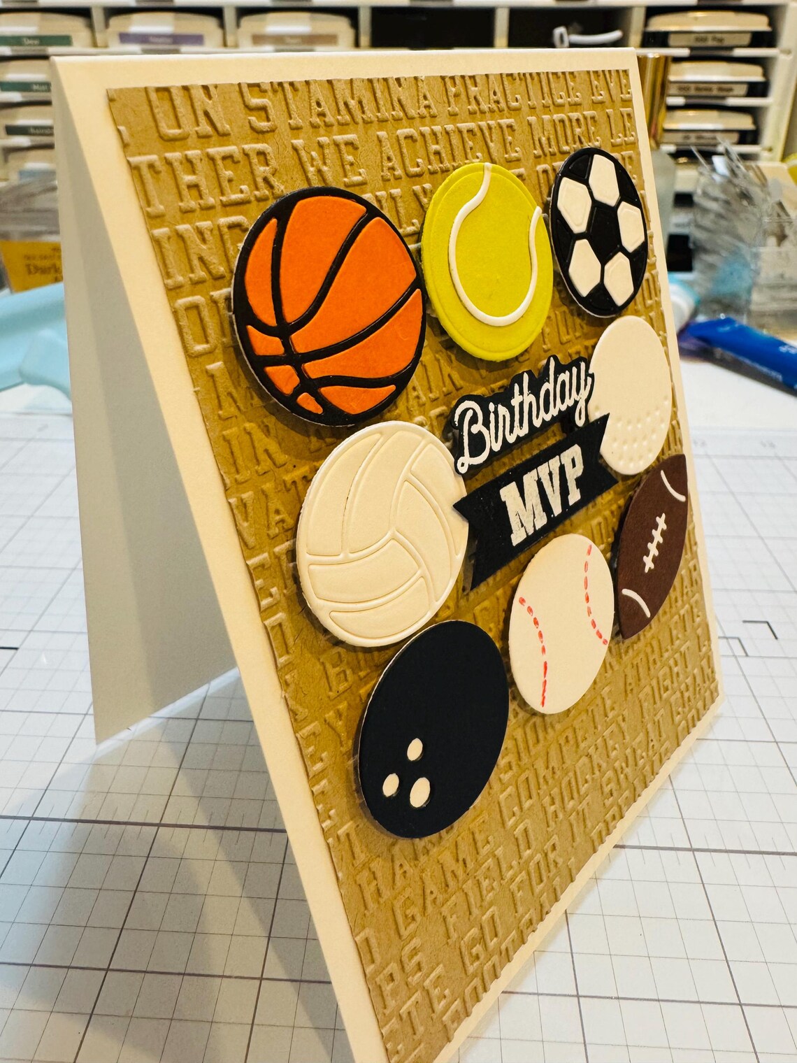 Sports-themed Birthday Card | Sports Greeting Card | Birthday Card for ...