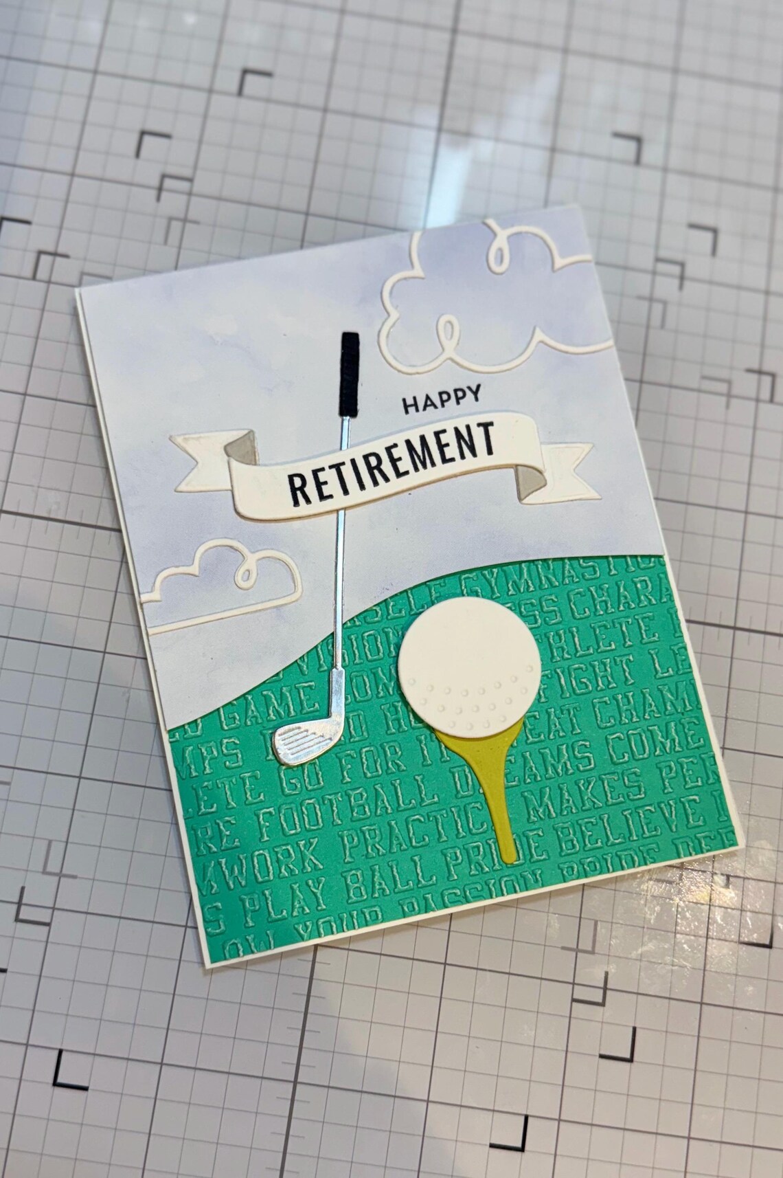 Golfing-themed Retirement Card | Sports Greeting Card | Golf Card for ...