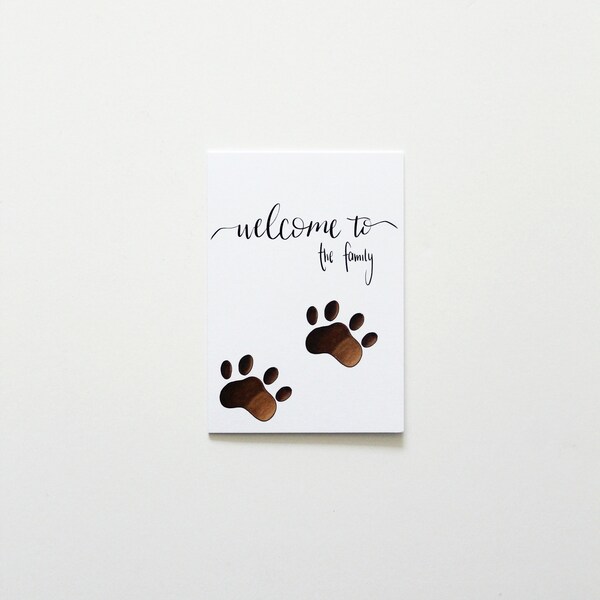 New Puppy Card - Etsy