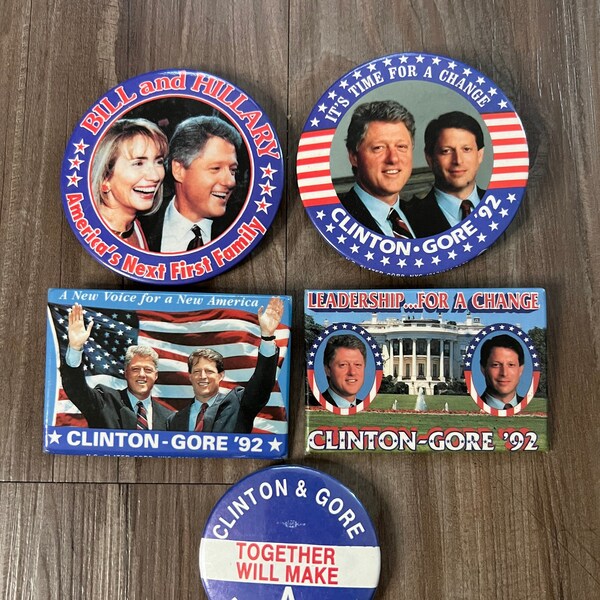 Hillary Clinton Pin - Etsy
