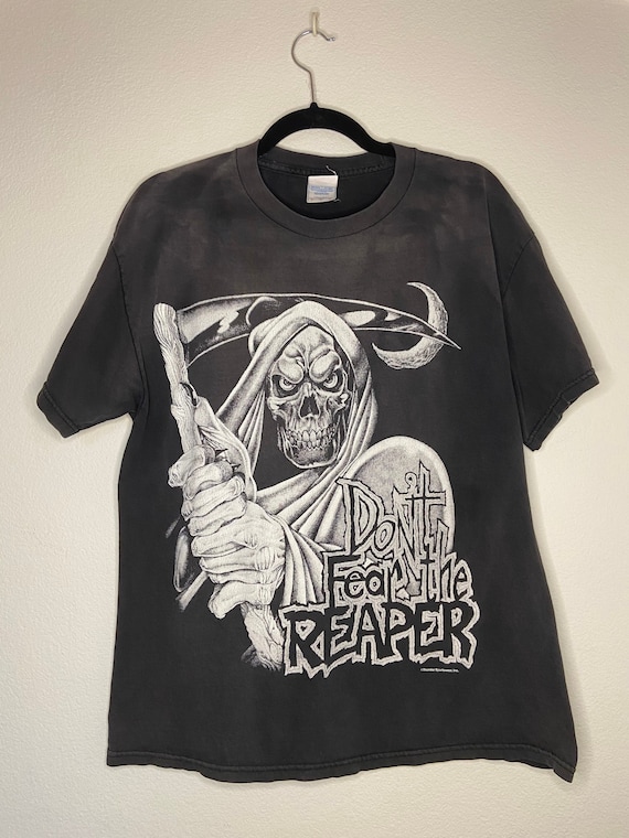 Vintage "Don't Fear The Reaper" Grim Reaper Graphic T… - Gem