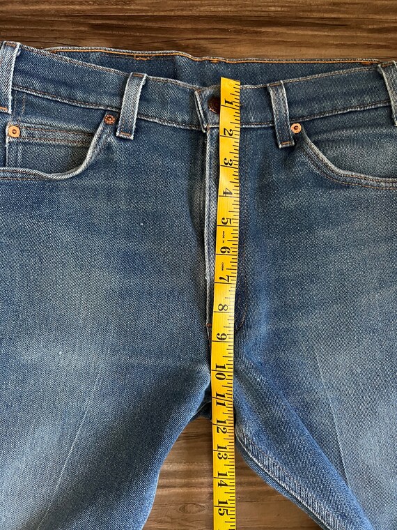 Vintage 517 Levi's Light Faded Denim Orange Tab Blue … - Gem