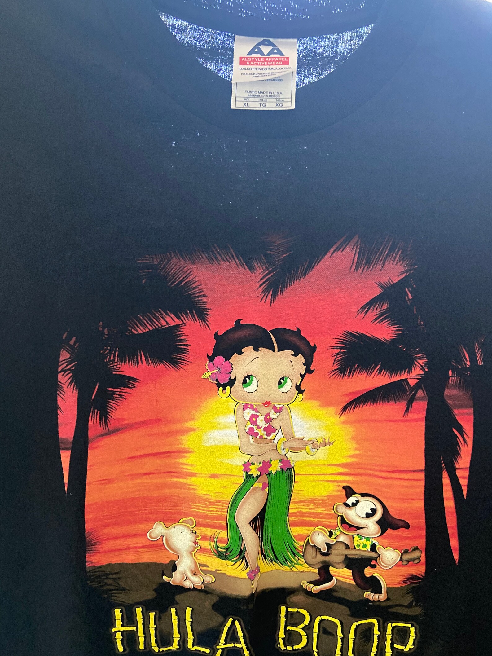 Vintage 2002 Betty Boop hula Boop Double Sided - Etsy