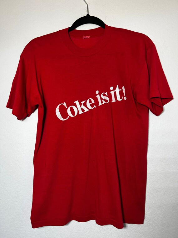 80s Vintage Coke Is It! Coca Cola Classic 1983 Crimes… - Gem 80s Vintage Coke Is It! Coca Cola Classic 1983 Crimes… - Gem
