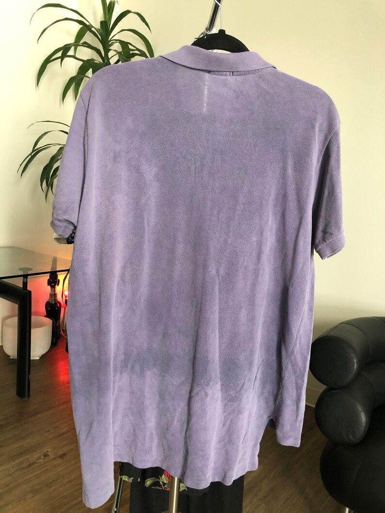 Vintage 1980's IZOD LACOSTE Grand Patron Multicolor Purple - Etsy