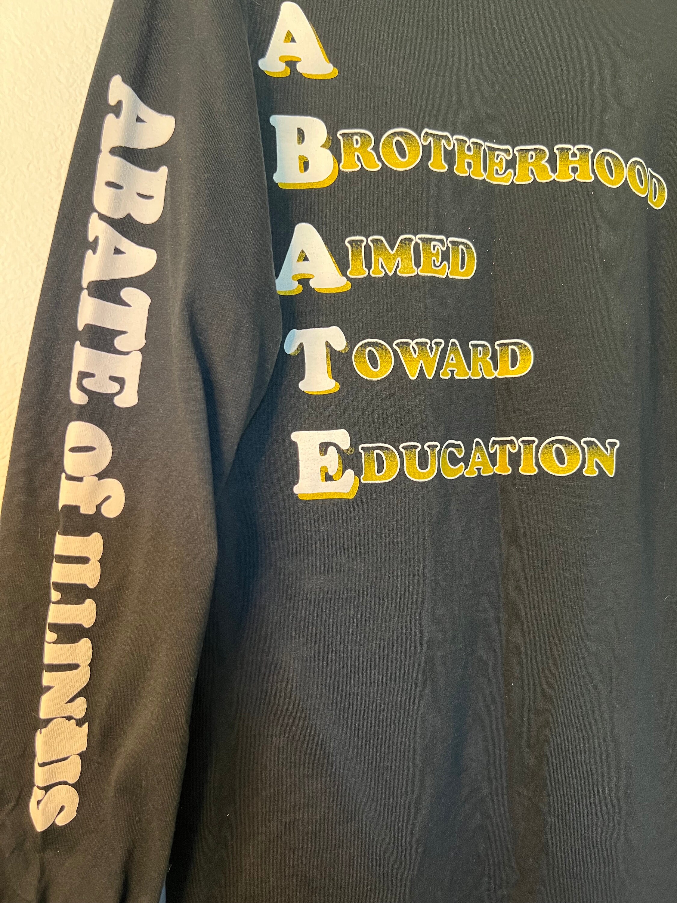 Vintage ABATE of Illinois Kishwaukee Valley Chapter Long Sleeve T-shirt ...