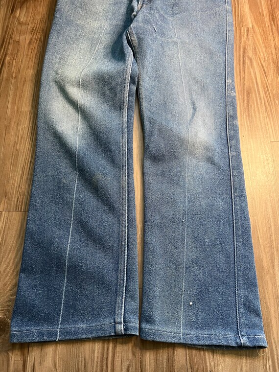 Vintage 517 Levi's Light Faded Denim Orange Tab Blue … - Gem