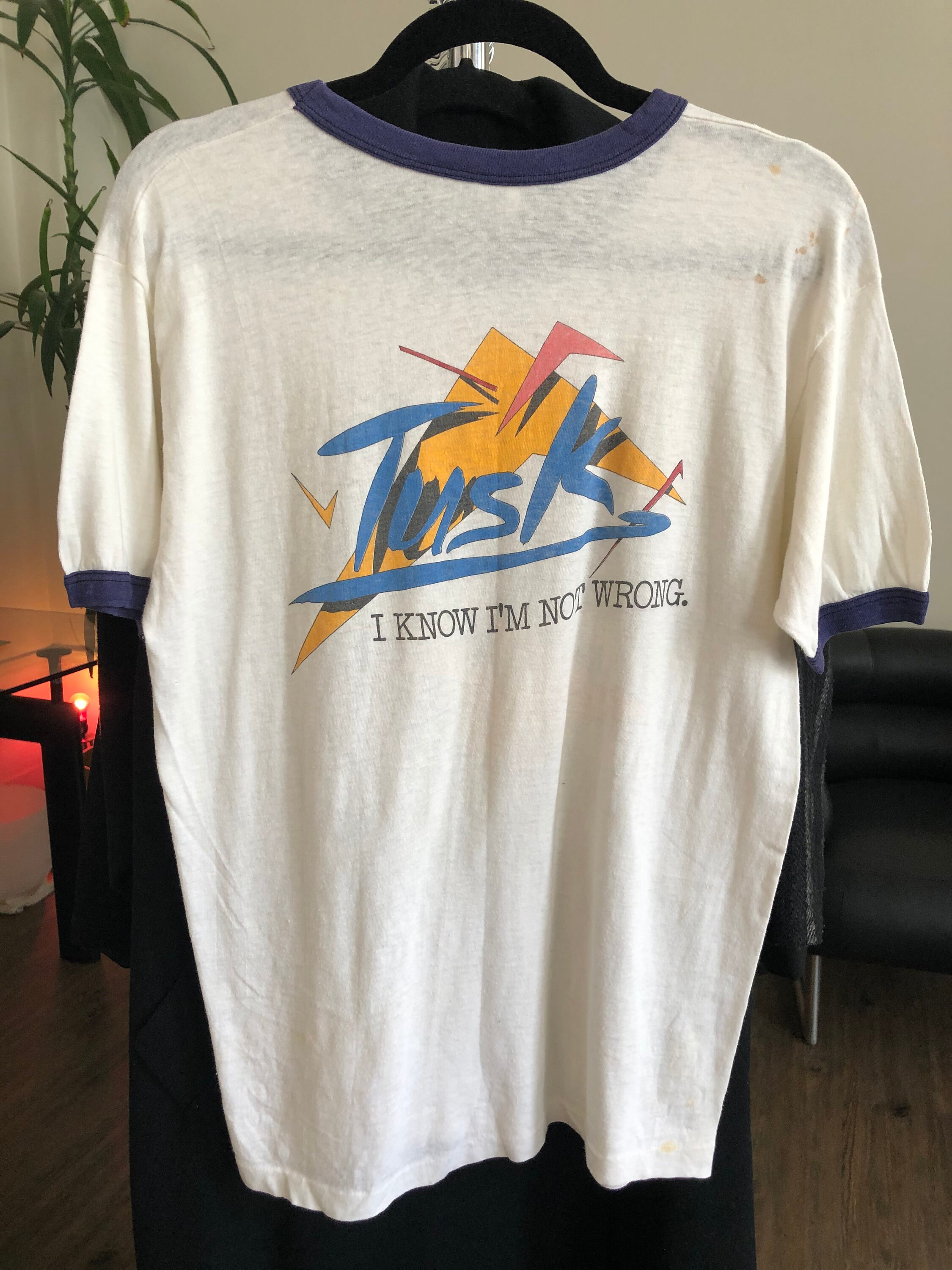 Vintage 1970's Fleetwood Mac tusk Graphic - Etsy