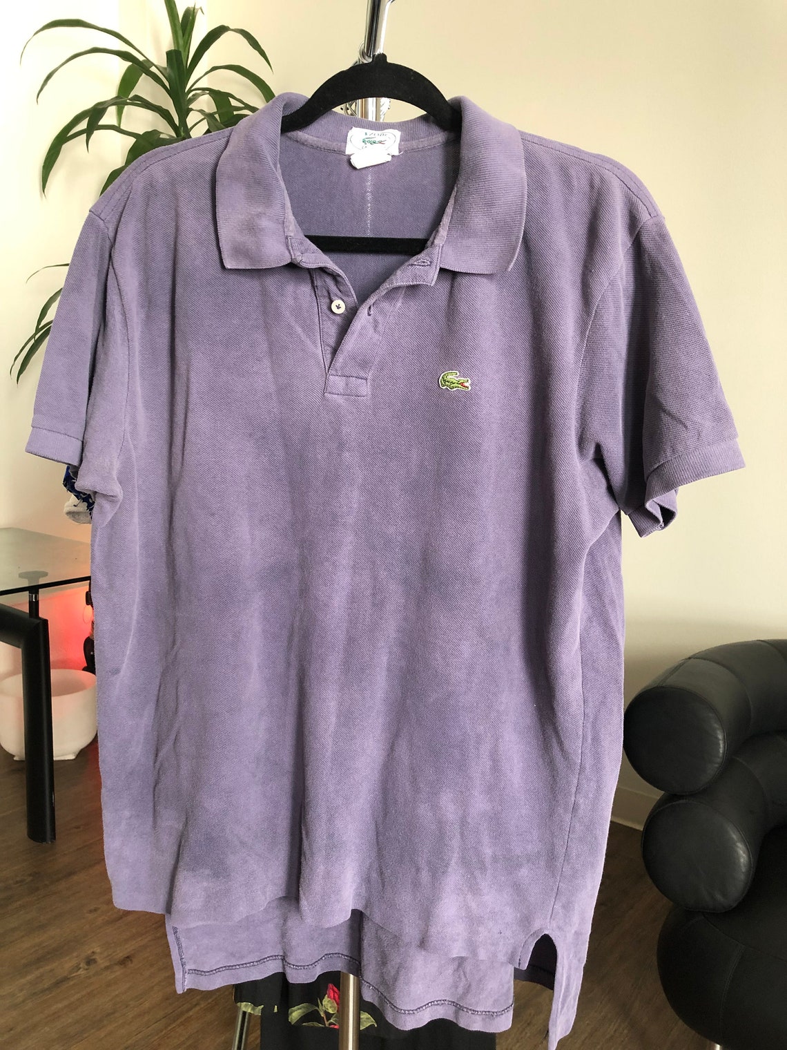 Vintage 1980's IZOD LACOSTE Grand Patron Multicolor Purple - Etsy