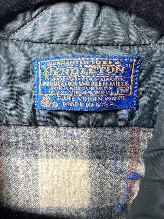 Vintage 1960's-1970's Pendleton Wool Board Shirt - Gem