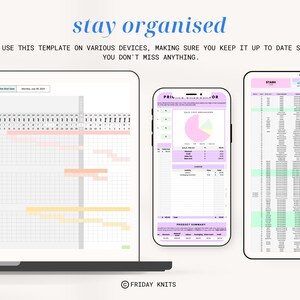 Knitting and Crochet Project Tracker Google Spreadsheet Crafting ...