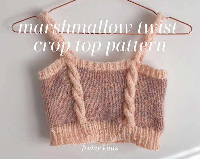 The Twister Tank - Knitting Pattern - Digital Download - Etsy Canada