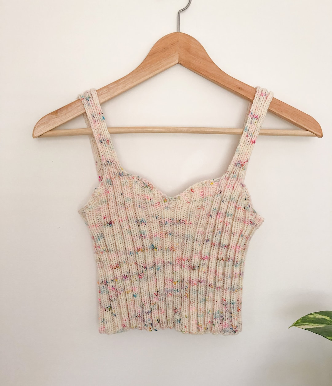 Sweetheart Ribbed Knit Pattern Knit Top Pattern Sweetheart Neck Summer ...