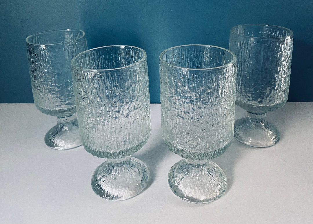 Vintage Indiana Glass “crystal Ice” Glassware - Etsy