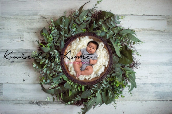 Baby Background for Newborn Photography Backdrop Organic | Etsy