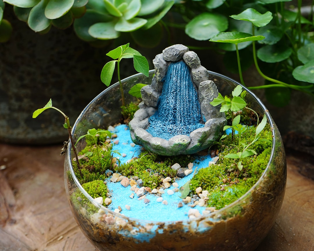 Miniature Fairy Little Waterfall Fairy Garden Supplies & Accessories ...