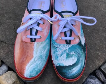 Painted Keds - Etsy