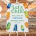 Let's Chill Birthday Party Welcome Sign | Editable Popsicle Easel ...