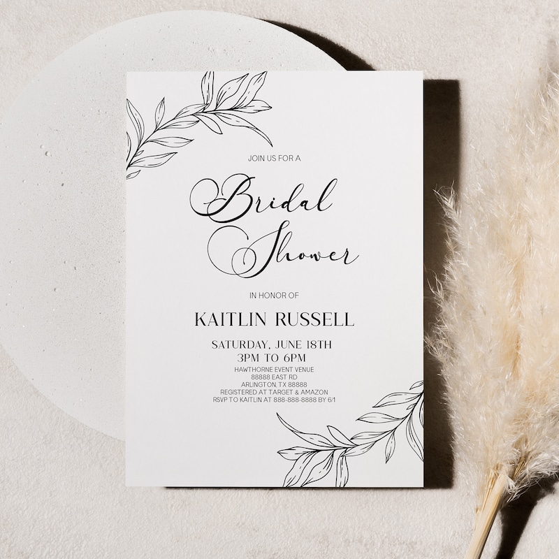 Branch Invitation - Etsy
