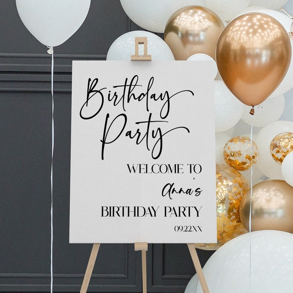 Welcome Party Sign - Etsy
