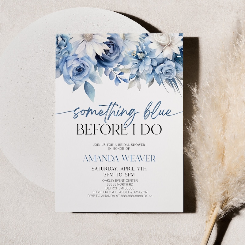 Something Blue Before I Do - Etsy