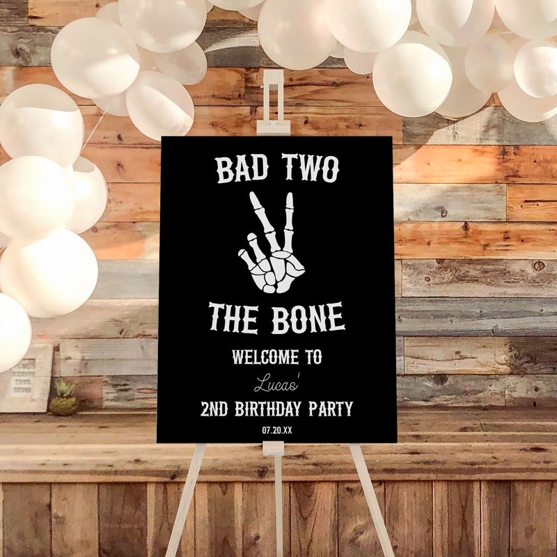 Bad to the Bone Signs - Etsy